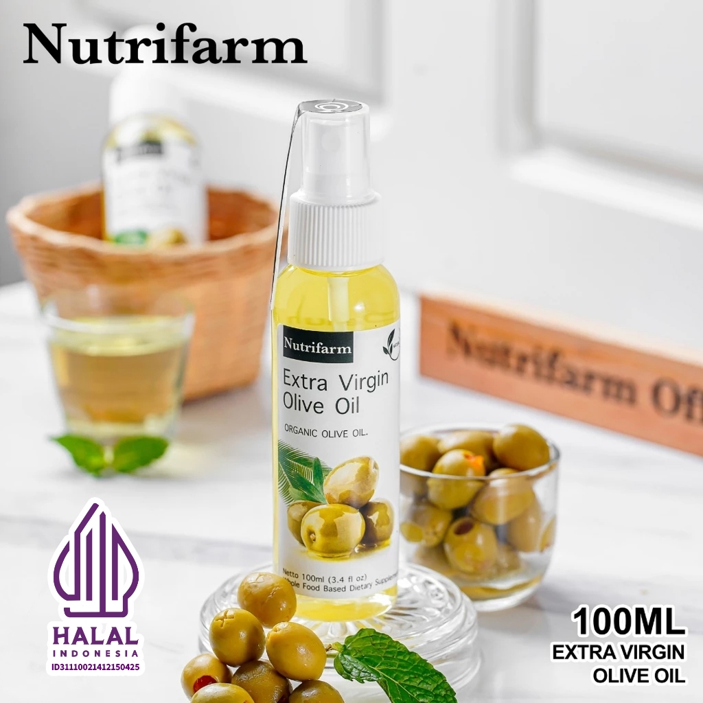 Jual Nutrifarm Extra Virgin Olive Oil 100 ml | Shopee Indonesia