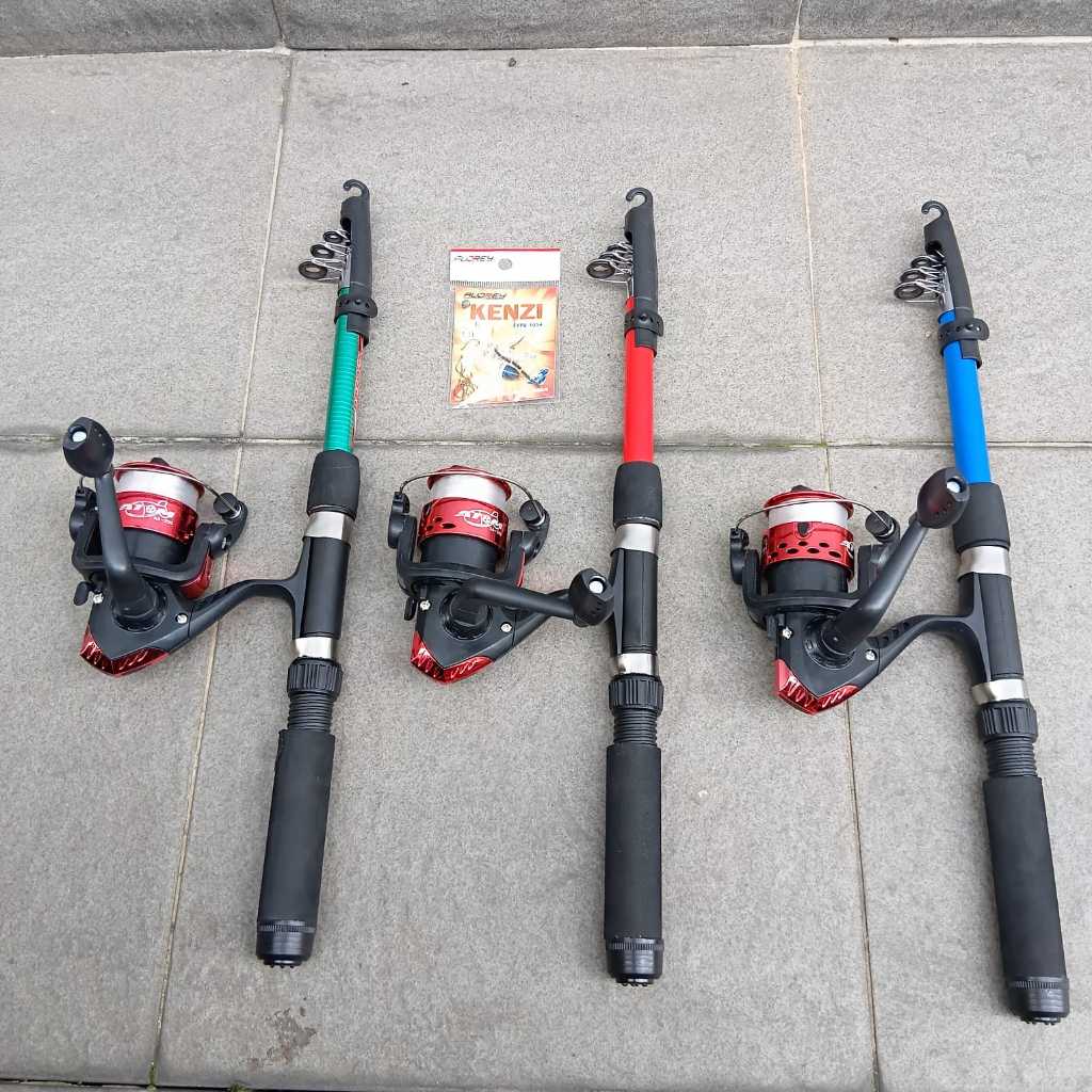 Jual Joran Komplit Set Murah | Joran Antena BELOSO 150 + Reel Atom 200 ...