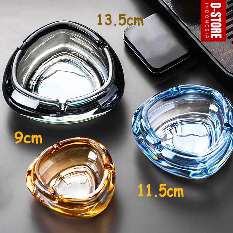 Jual Asbak Estetik Unik Asbak Kaca Tebal Asbak Mewah Abak UniK Napoli ...