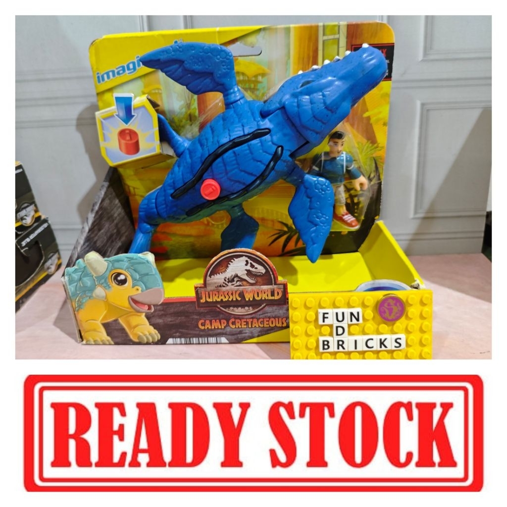 Jual Mattel Jurassic World Mosasaurus Imaginext | Shopee Indonesia