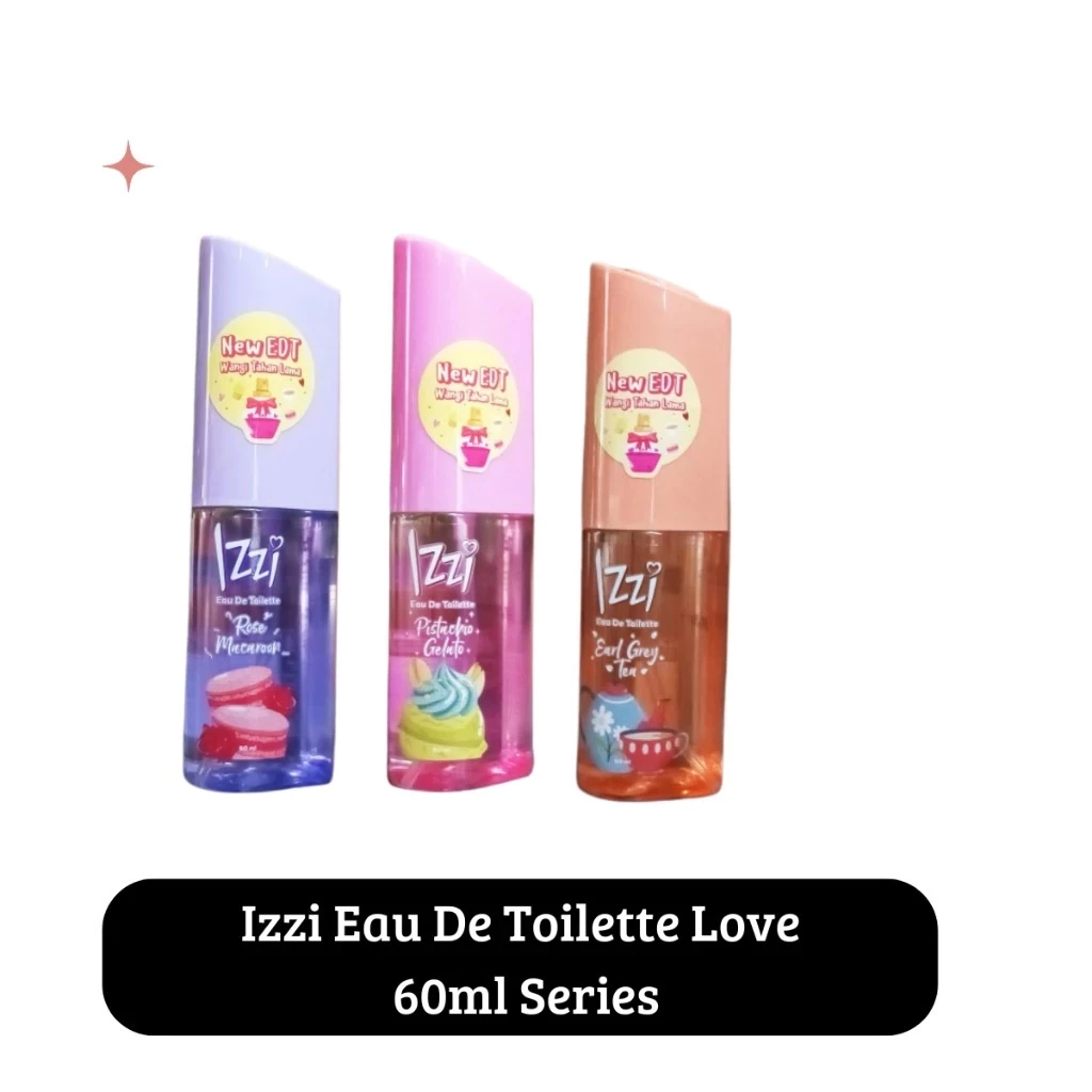 Jual IZZI Parfum EDT Eau De Toilette Love Series - 60ml | Shopee Indonesia
