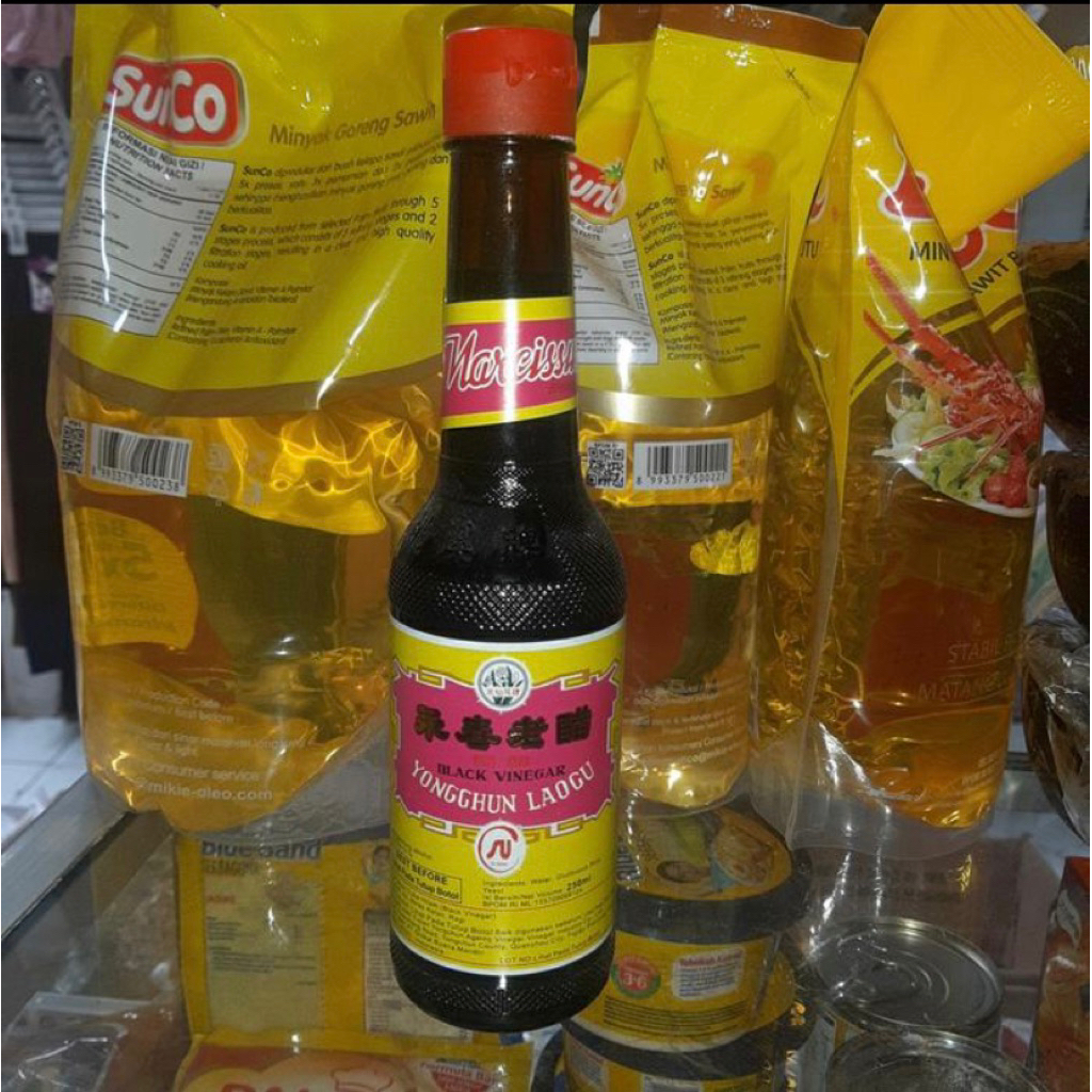 Jual Cuka Hitam atau Black vinegar Youngghun Laogu 250 ML | Shopee ...