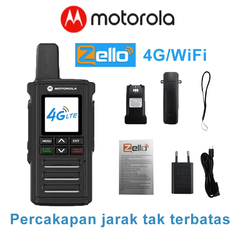 Jual HT Motorola T99 Applicable To POC Zello Walkie Fleet HT Walkie ...
