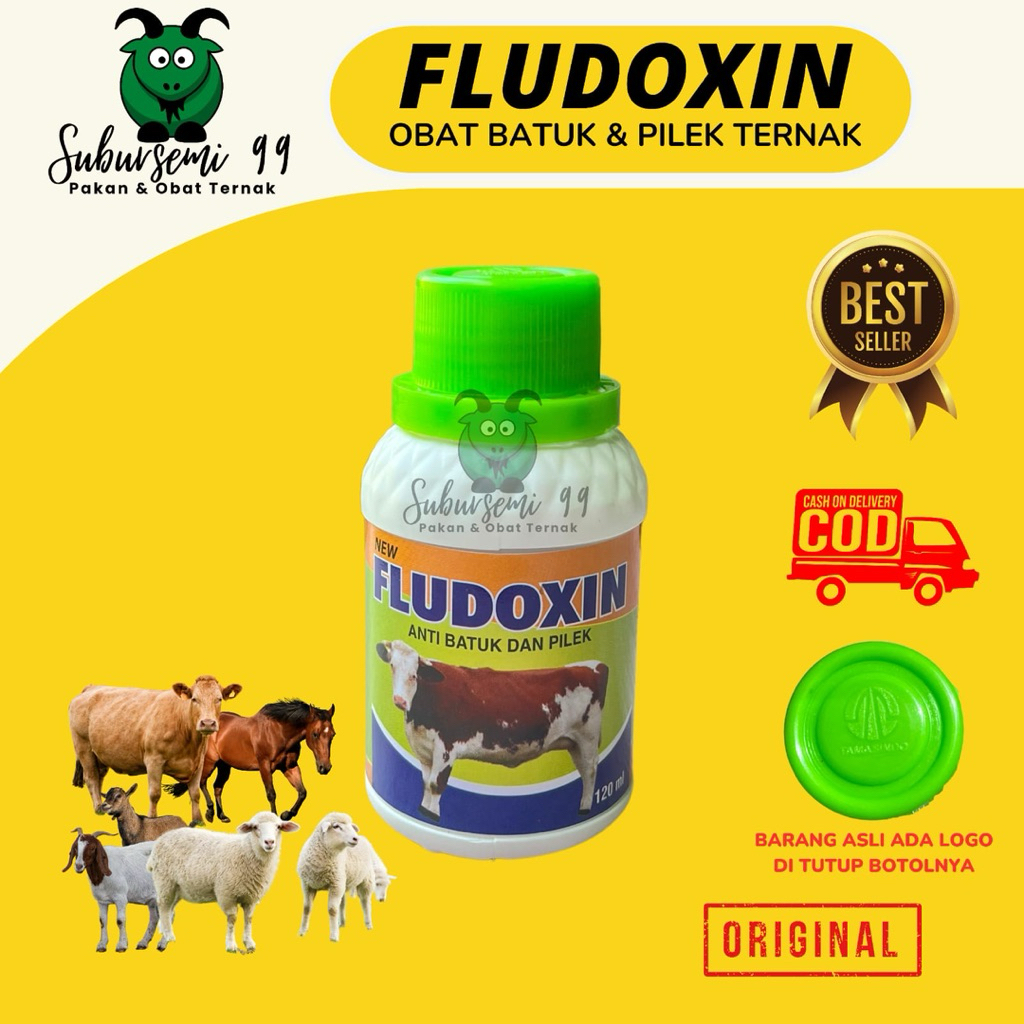 Jual Fludoxin Obat Batuk Dan Pilek Sapi Kambing Domba | Shopee Indonesia