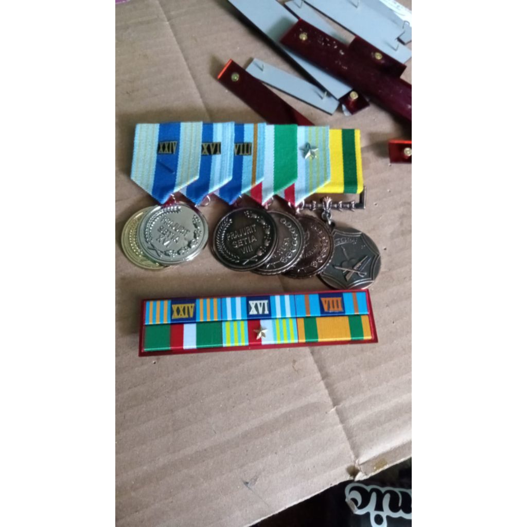 Jual Tanda Jasa PDU Satya Lencana PDH & PDU I,II,IV (TNI POLRI PNS ...
