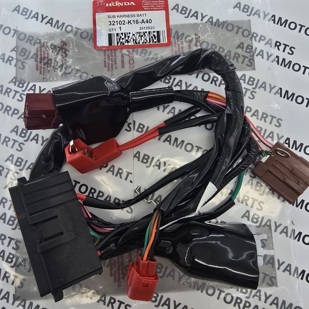 Jual 32102- K16-A40 Kabel Baterai Aki scoopy FI eSP Bohlam Biasa Non ...