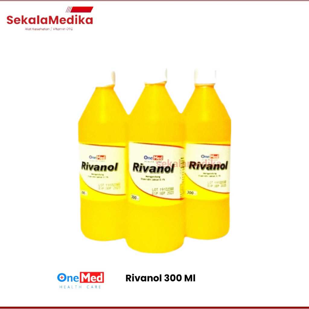 Jual Rivanol 300 Ml Larutan Antiseptik Pembersih Luka / Btl | Shopee Indonesia