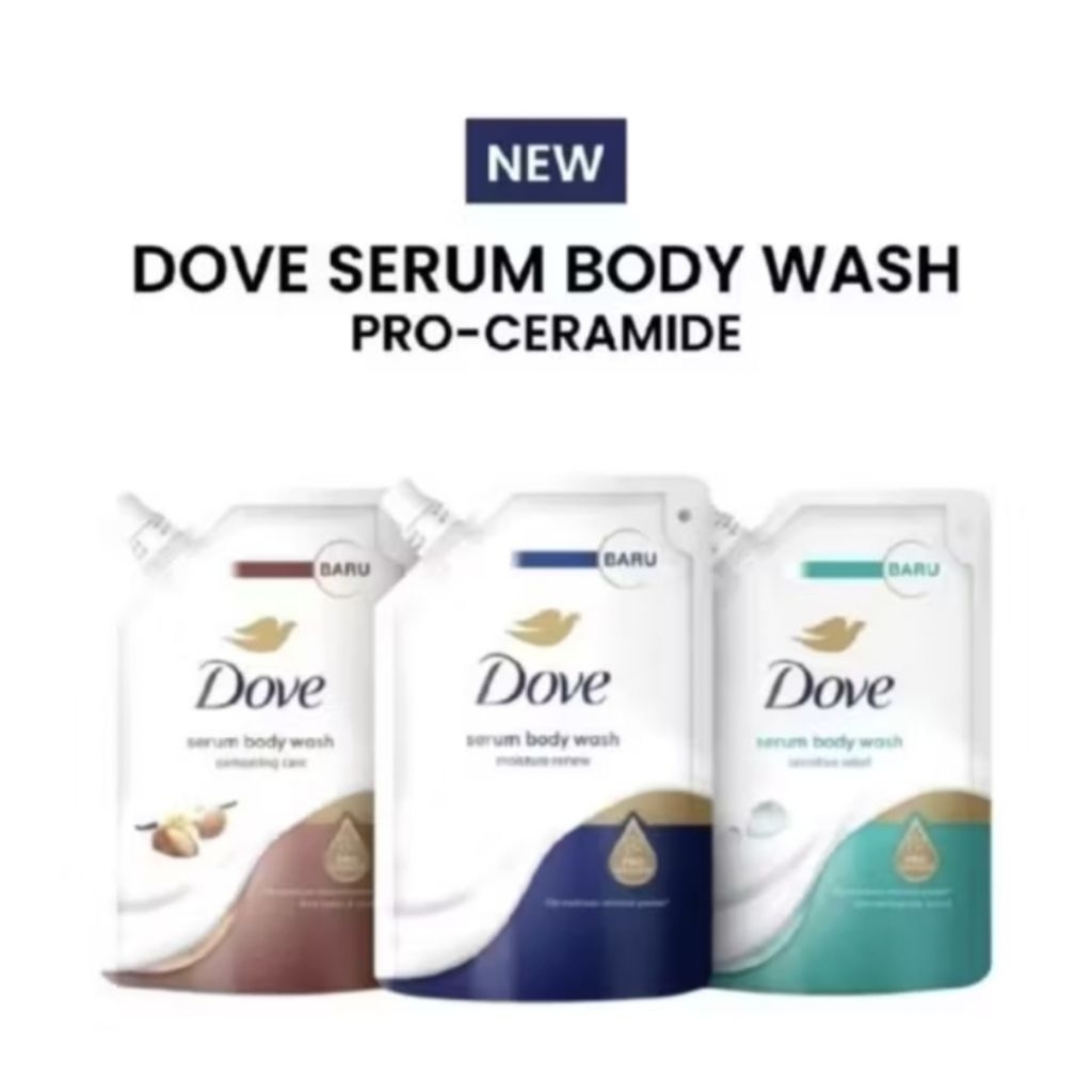 Jual DOVE Deeply Nourishing Body Wash Refill 400ml // DOVE Sabun mandi ...