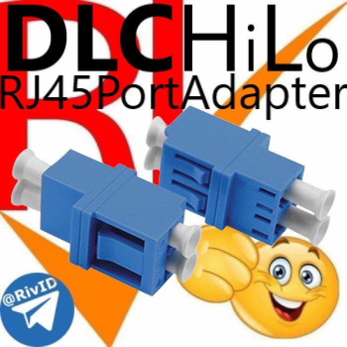 Jual Adapter Adaptor Duplex LC RJ45 Port Keystone Jack Single/Multi ...