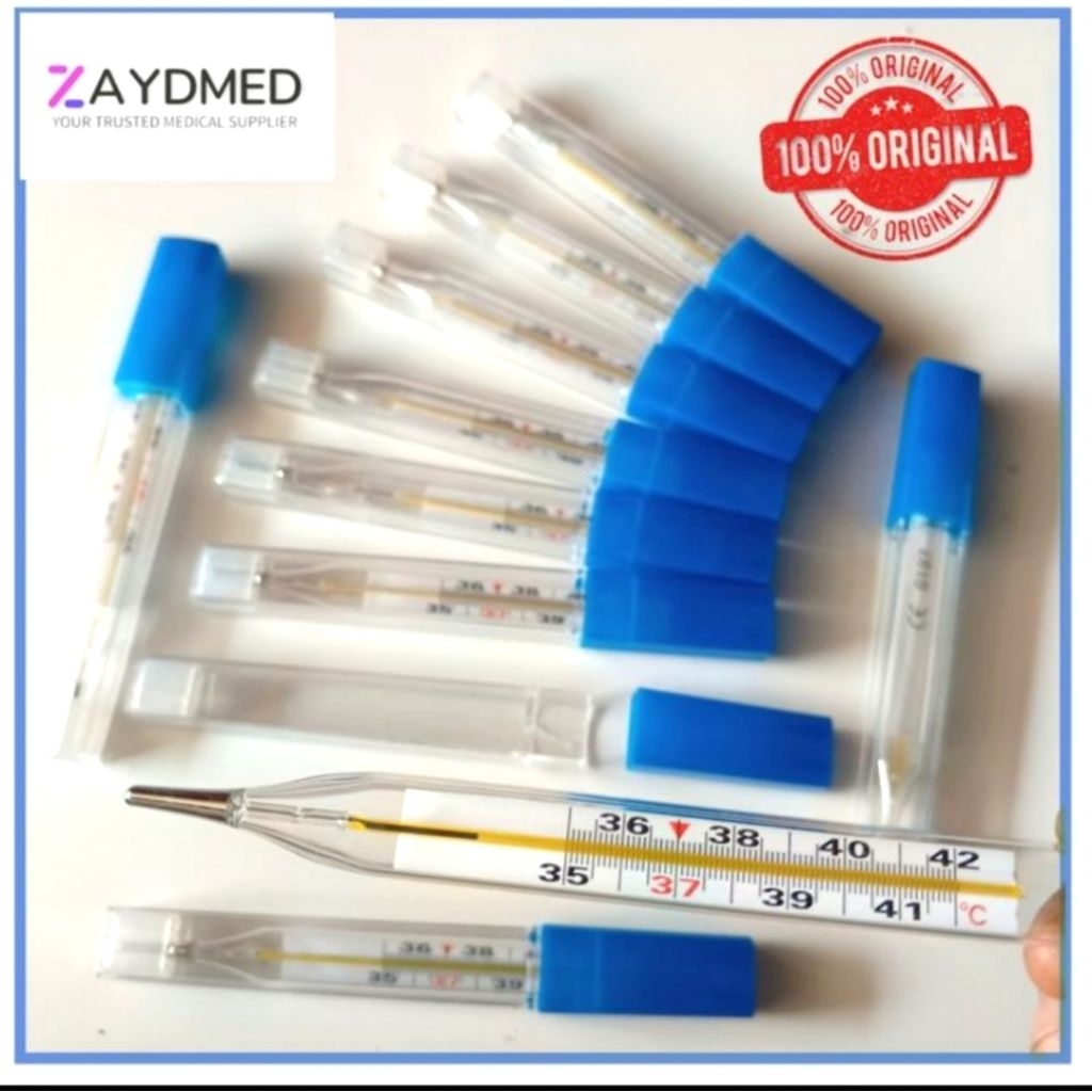 Jual Termometer Manual / Termometer Mudah Cek suhu Tubuh | Shopee Indonesia