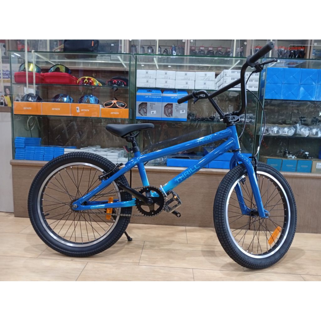 Jual Sepeda BMX Thrill Frenzy 20 inch - new original | Shopee Indonesia