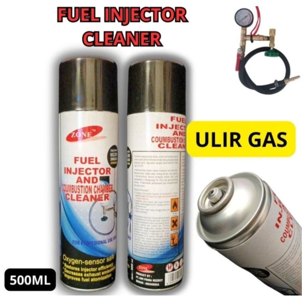Jual ZONE FIC GAS Fuel Injector Cleaner 500ml - GAS infus Injeksi Mobil ...