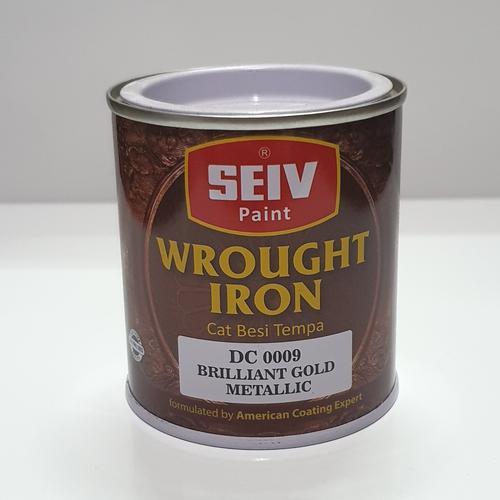 Jual Cat Besi Tempa SEIV 1/4 Ltr Wrought Iron GOLD METALLIC / Cat Besi ...