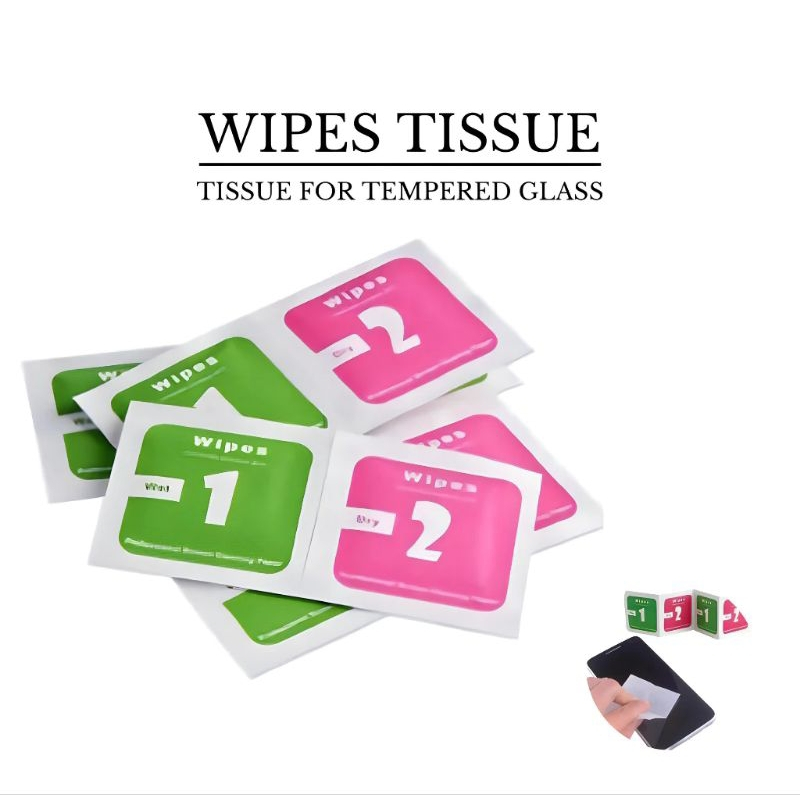 Jual TISSU TISU TEMPERED GLASS / TISU PEMBERSIH LAYAR HANDPHONE DAN ...