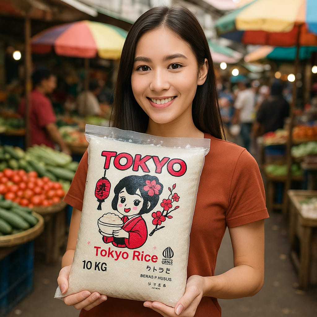 Jual BERAS TOKYO 10 KG JAPONICA RICE 1 KG , BERAS JEPANG LOCAL NO 1, BERAS TARABAS, BERAS SUSHI ...