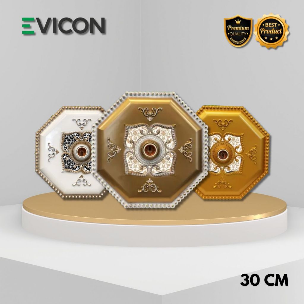 Jual VICON FITTING LAMPU ORNAMEN SEGI DELAPAN 30CM / PITING LAMPU ...