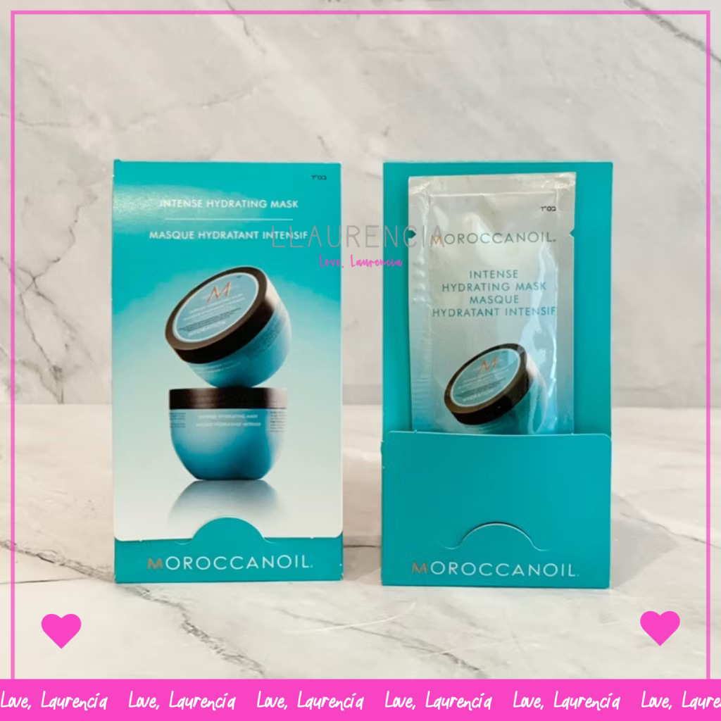 Jual Moroccanoil Intense Hydrating Mask SAMPLE / Moroccan Oil Hair Mask ...