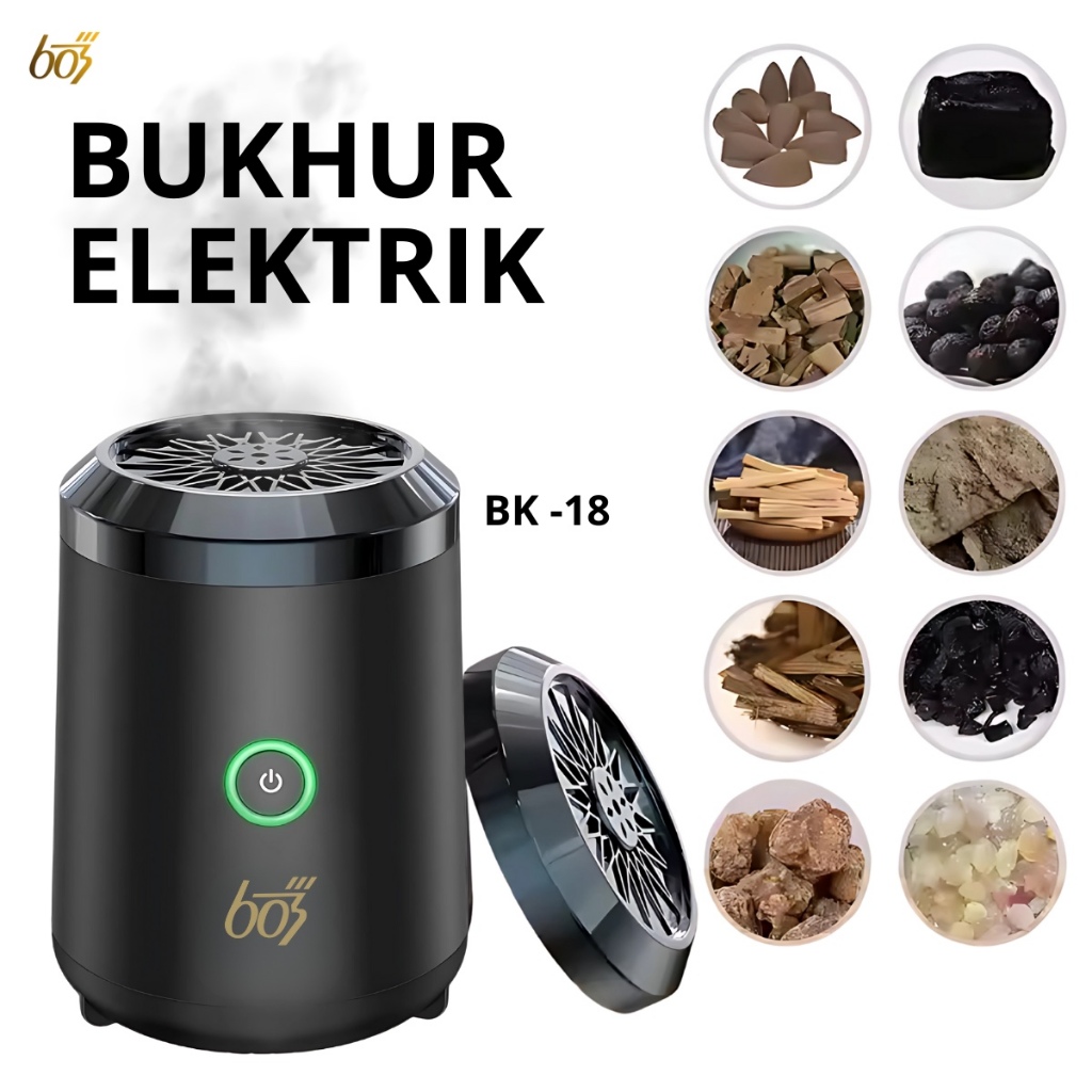 Jual 603 BK18 Bukhur Elektrik Tempat Dupa Elektrik Mabhkara Portable ...
