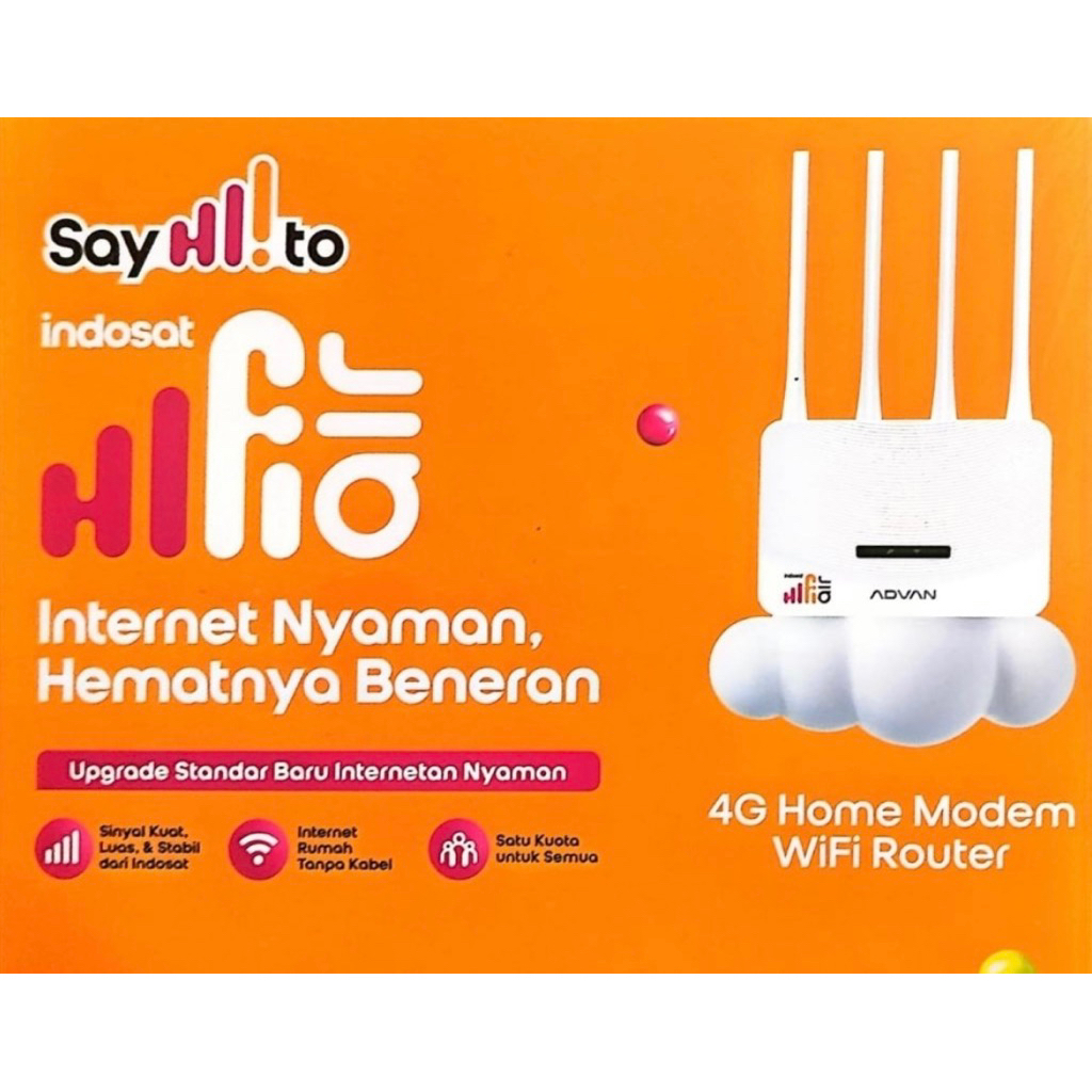 Jual Indosat Hifi Air ADVAN MODEM CPE V1 PRO WIFI ROUTER Indosat IM3 ...