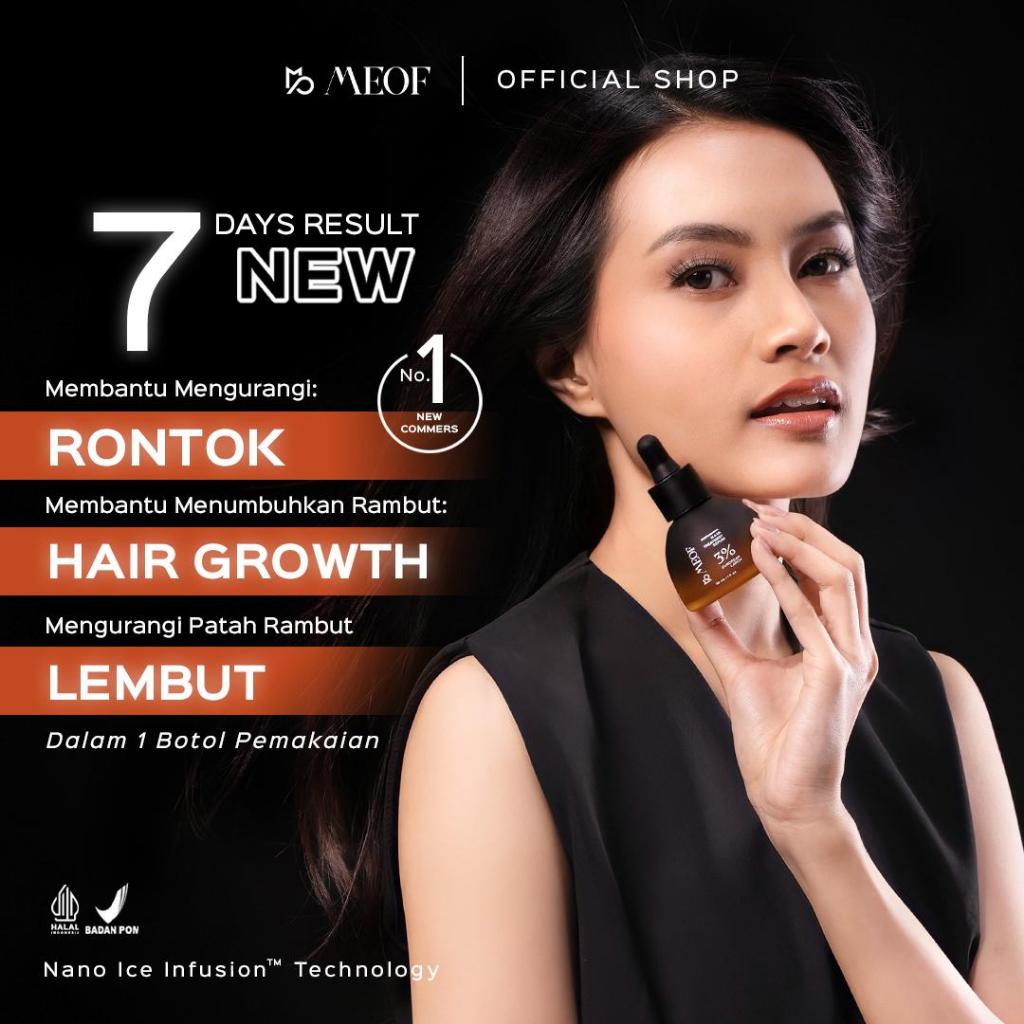 Jual MEOF - Professional Hair Serum untuk rambut rontok dan melebatkan ...