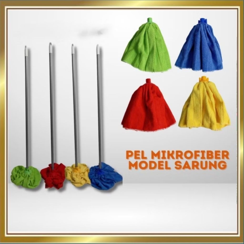 Jual Pel Lantai Microfiber Model Sarung - Daya Serap Tinggi & Cepat ...