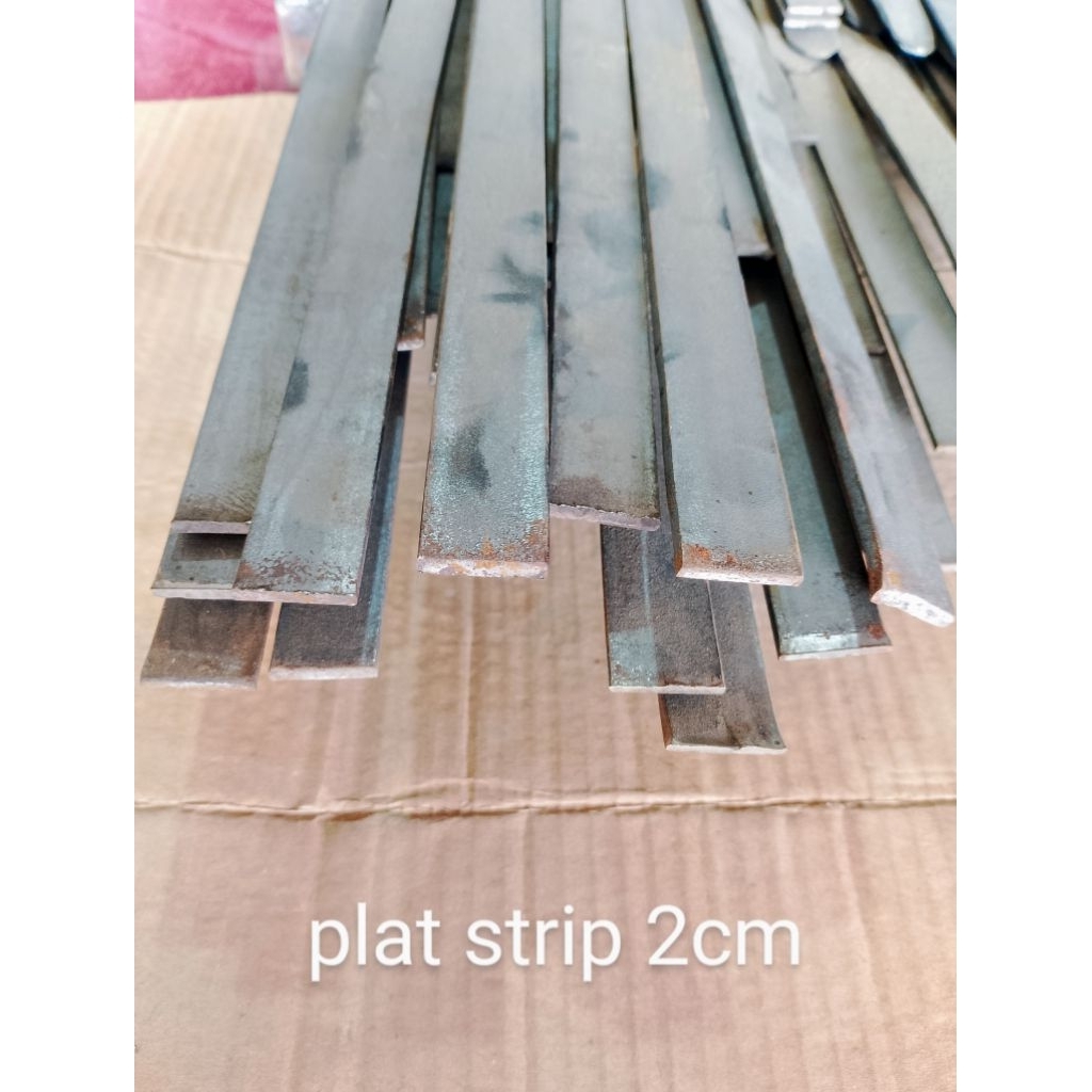 Jual PLAT STRIP BESI UKURAN 2CM TEBAL 2MM | Shopee Indonesia