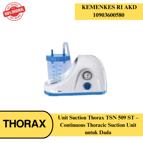 Jual Unit Suction Thorax TSN 509 ST – Continuous Thoracic Suction Unit ...
