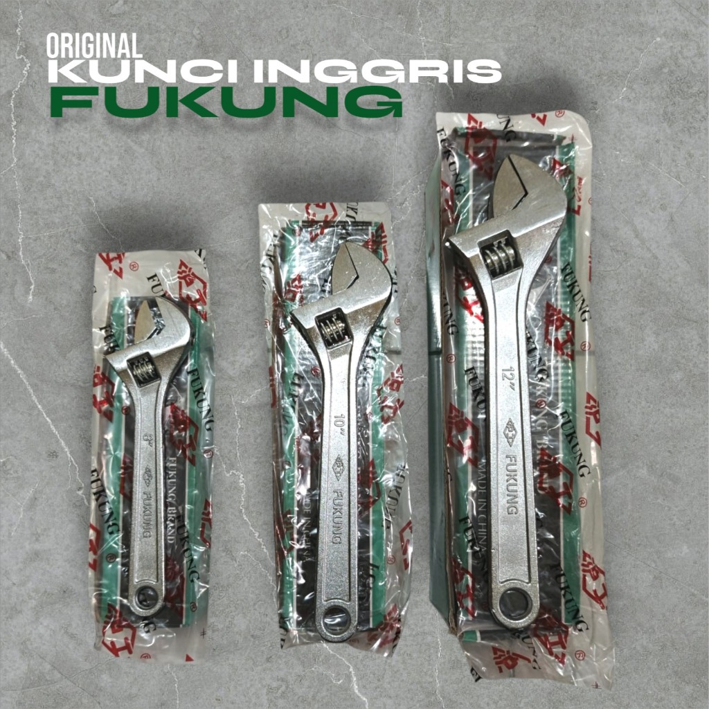 Jual FUKUNG Kunci Inggris Kunci Baco Kunci Bako Bago Adjustable Wrench ...