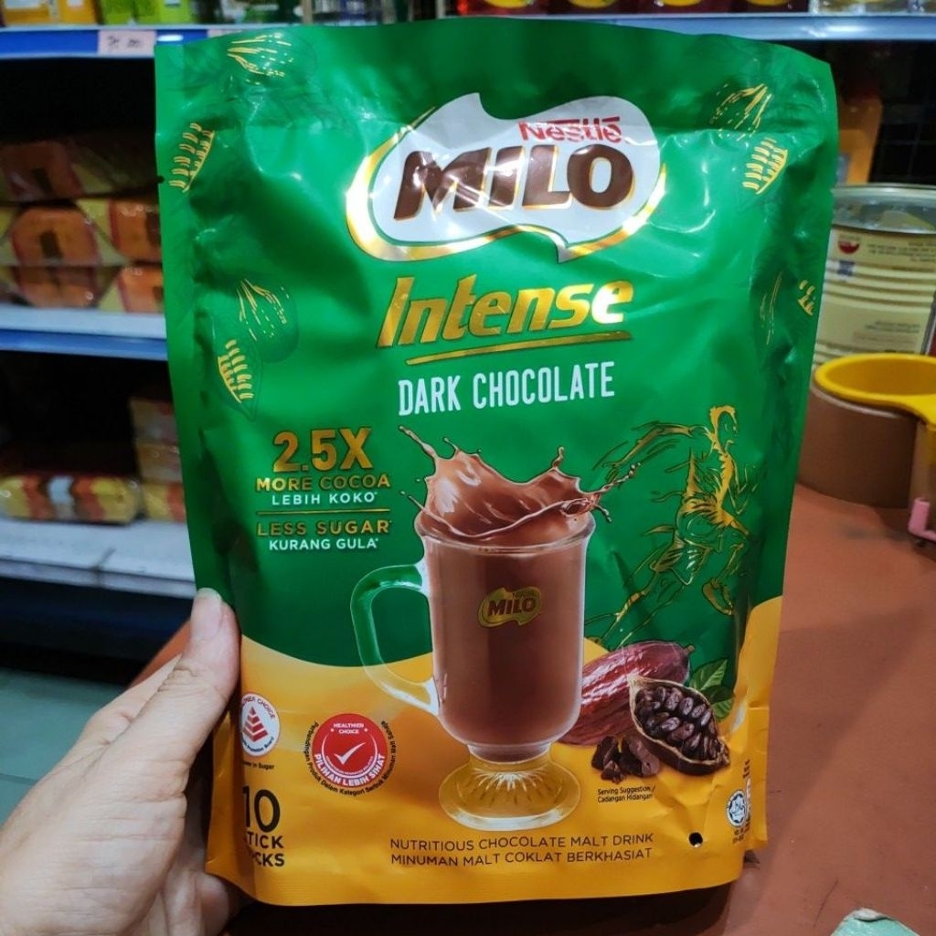 Jual Milo intense dark chocolate isi 10 sachet exp 31/09/2026 | Shopee ...