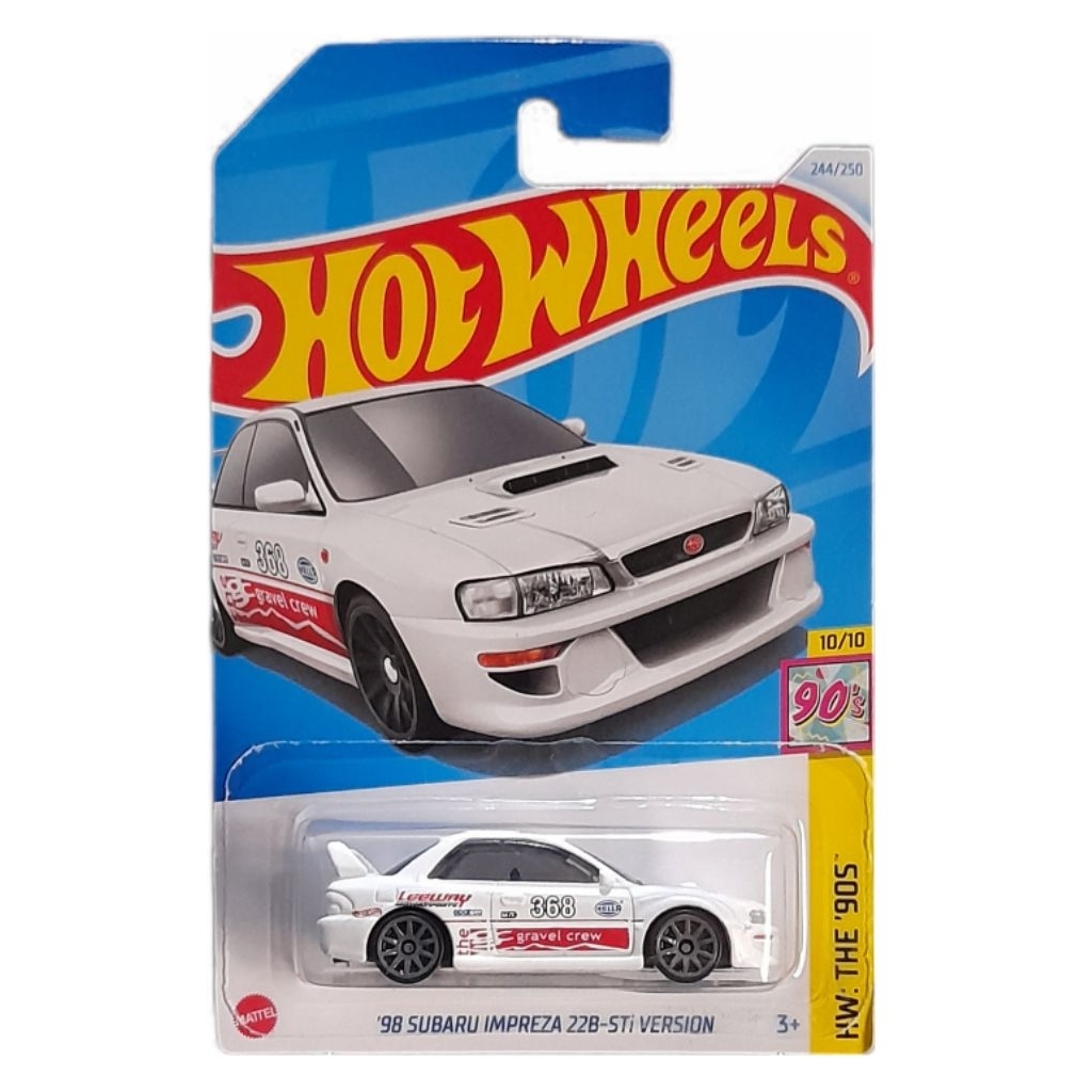 Jual COLLECTOR HOT WHEELS 98 SUBARU IMPREZA 22B-STi VERSION PUTIH | HOTWHEELS ORIGINAL 98 SUBARU ...