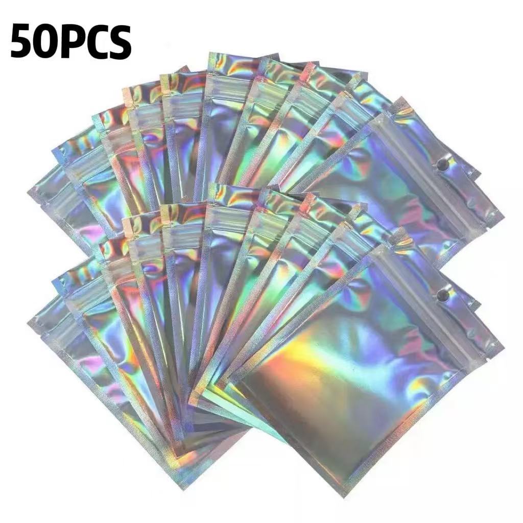 Jual 50pcsPlastik Ziplock Hologram| Plastik Klip Ziplock|Opp Bahan ...