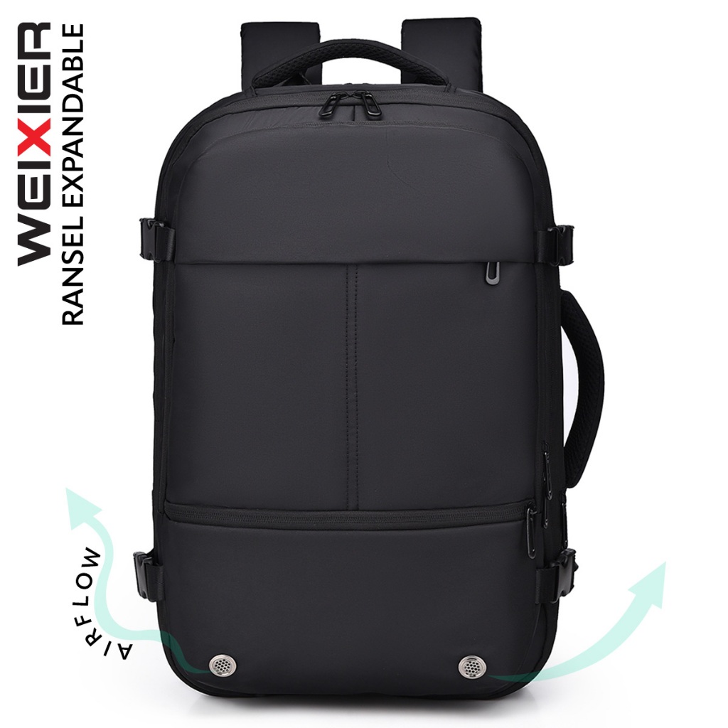 Jual WEIXIER B712 Tas Punggung Ransel Laptop Expandable Backpack Multi ...