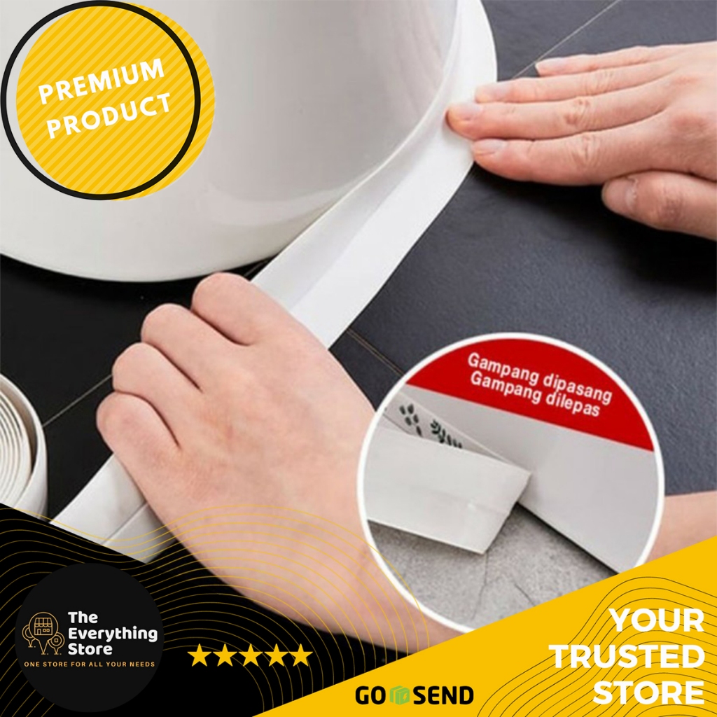 Jual Sealing Strip Tape Perekat Anti Air untuk Dapur & Kamar Mandi ...