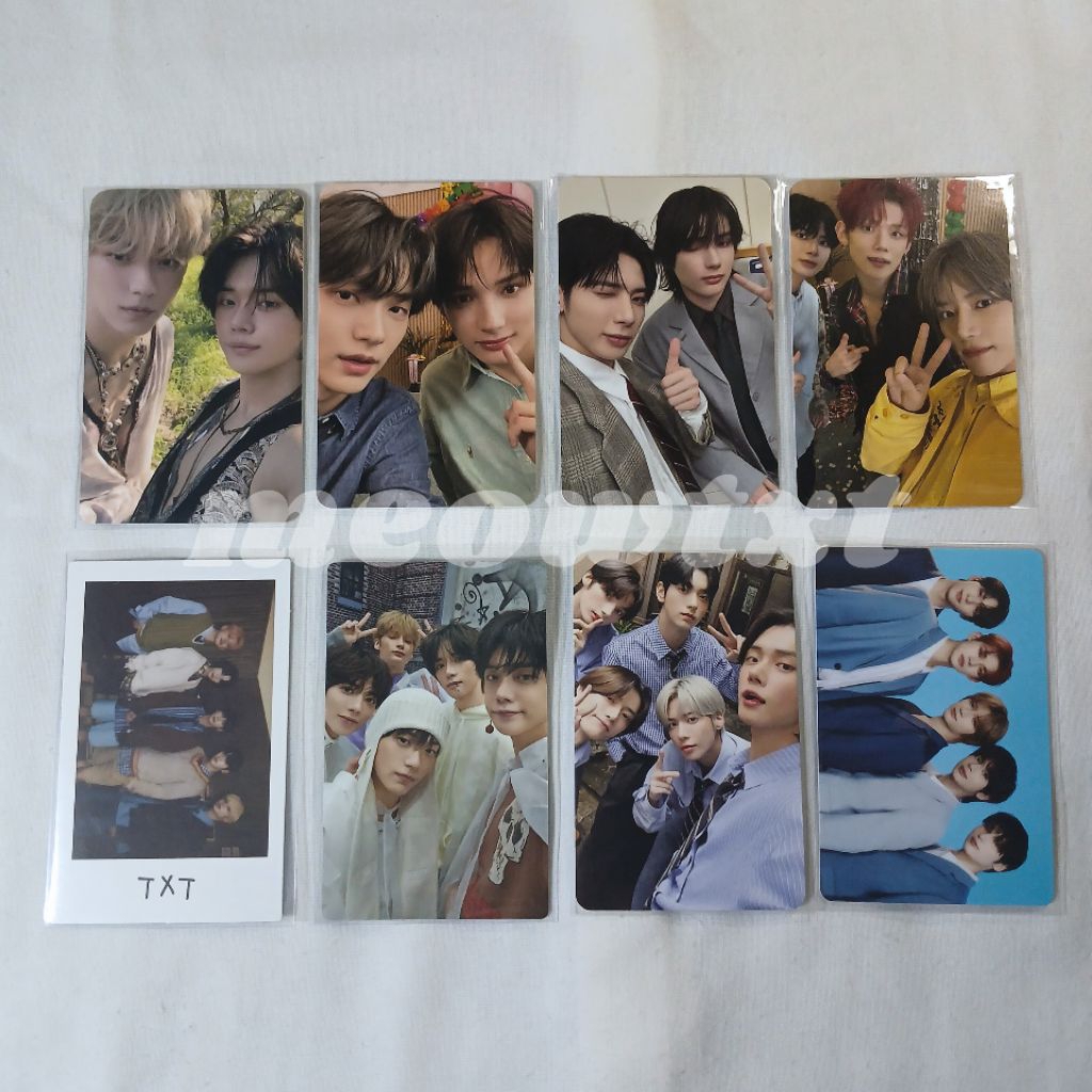 Jual [READY] OFFICIAL PC UNIT GROUP TXT TOMORROW X TOGETHER | Shopee ...