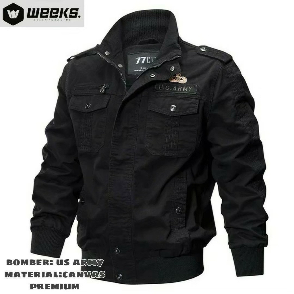 Jual Jaket Knavas Us Army,Jaket Kanvas Pria,Jaket Motor Jaket Keren ...