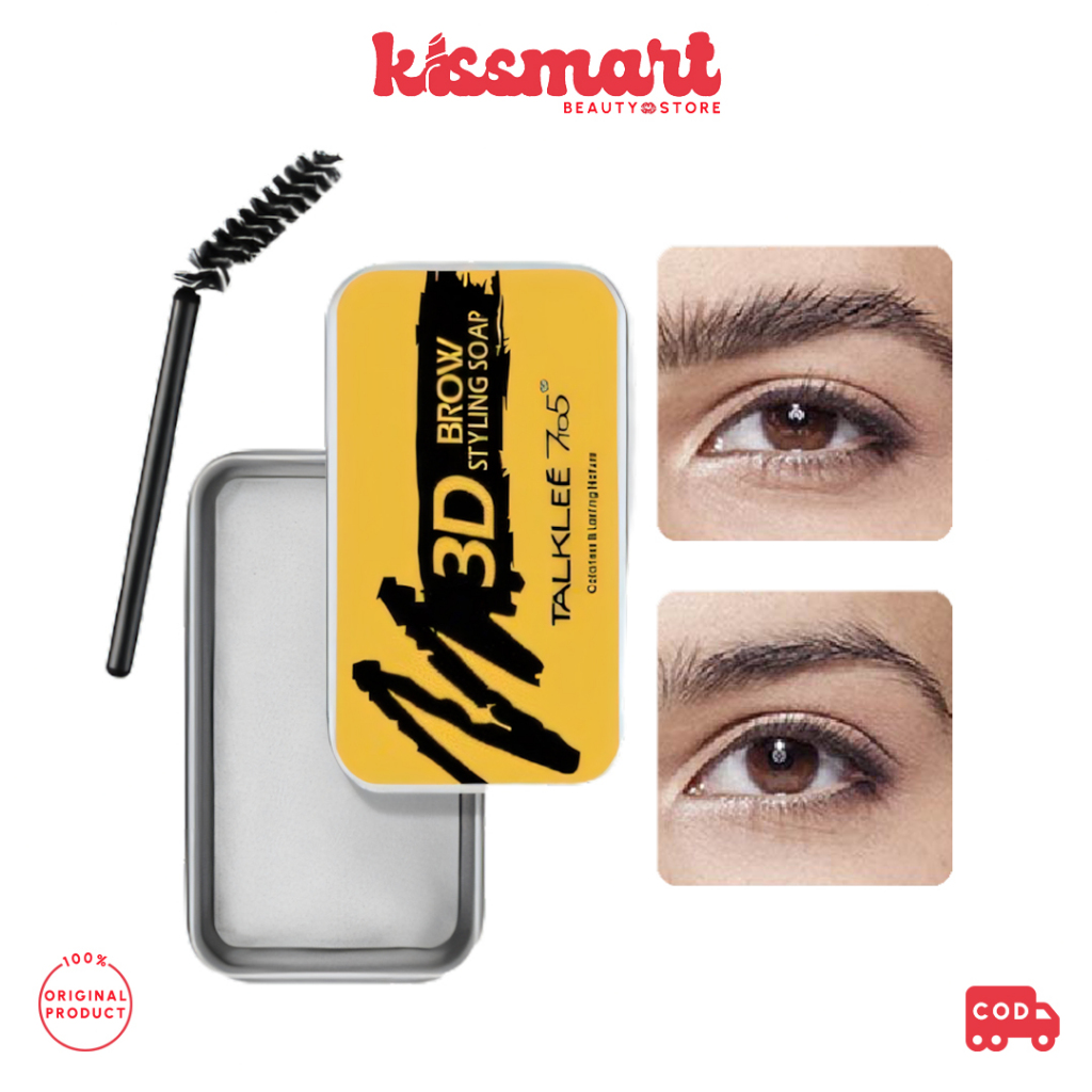 Jual [KM] TALKLEE 7to5 3D Eyerow Styling Soap Free Kuas Sabun Pembentuk ...