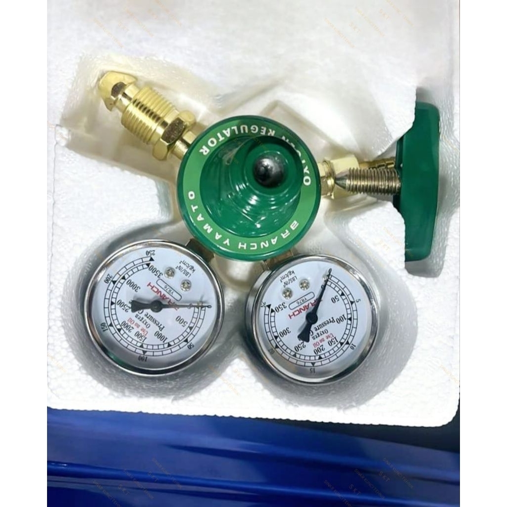Jual Regulator Las Oksigen BRANCH Regulator Las Oxygen Blender Karbit ...