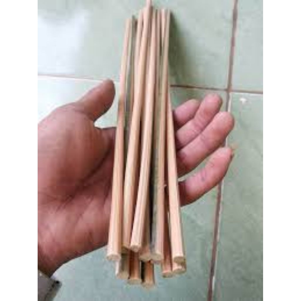 Jual Stick bambu ukuran 50 cm 8mm isi 25 pcs | Shopee Indonesia