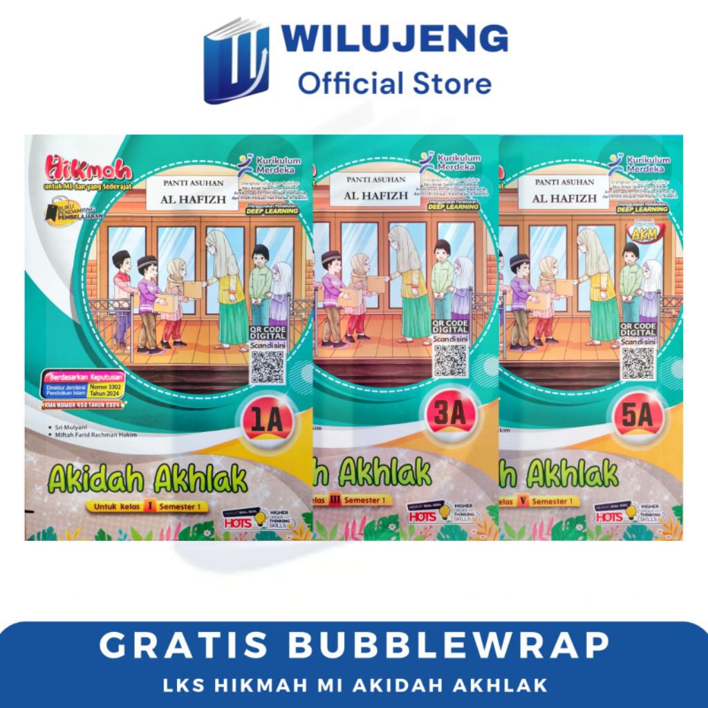 Jual LKS Hikmah Akidah Akhlak Kelas 1 2 3 4 5 6 SD MI Kurikulum Terbaru Putra Nugraha | Shopee ...