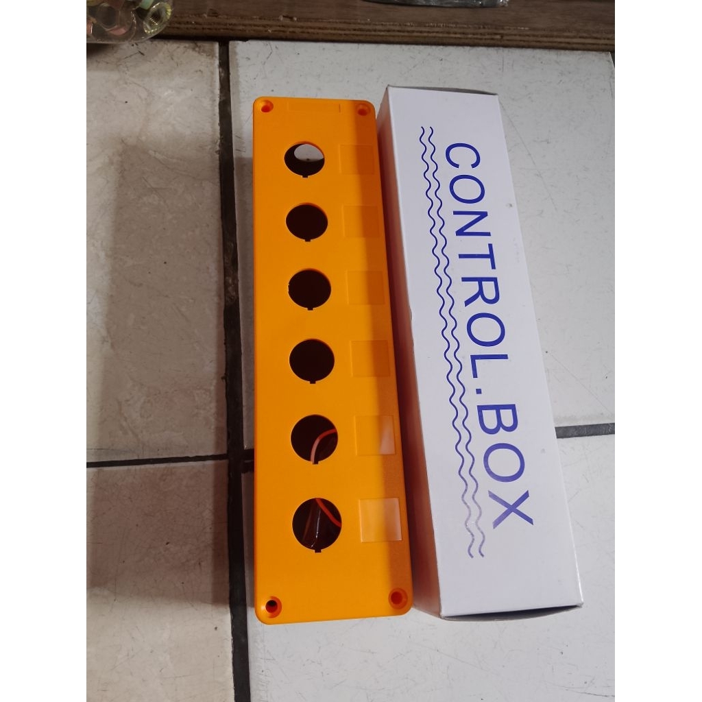 Jual BOX CONTROL 6 LUBANG DIAMETER 22MM/CONTROL BOX LIFT BARANG 6 ...