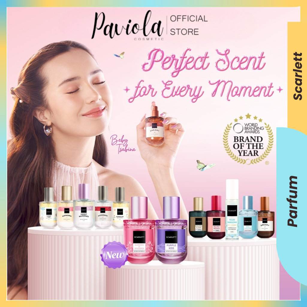 Jual Scarlett Whitening Eau De Parfum & Extrait De Parfum Dreamy ...