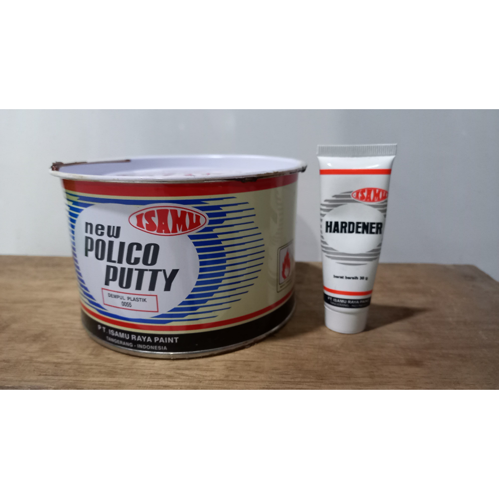 Jual Dempul Isamu 2 Komponen 1,4 Kg Dempul Besi dan Kayu | Shopee Indonesia