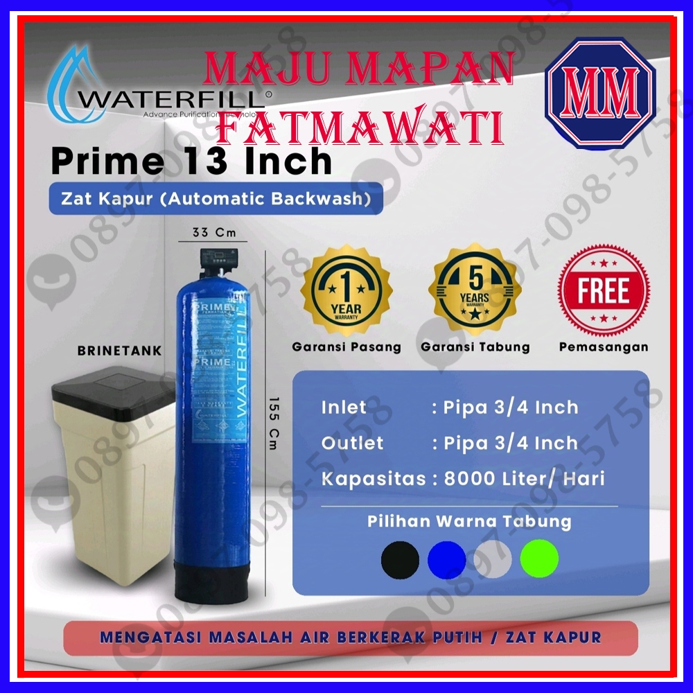 Jual Filter Air Sumur Bor Waterfill Prime 13 Inchi Automatic (Berfungsi ...