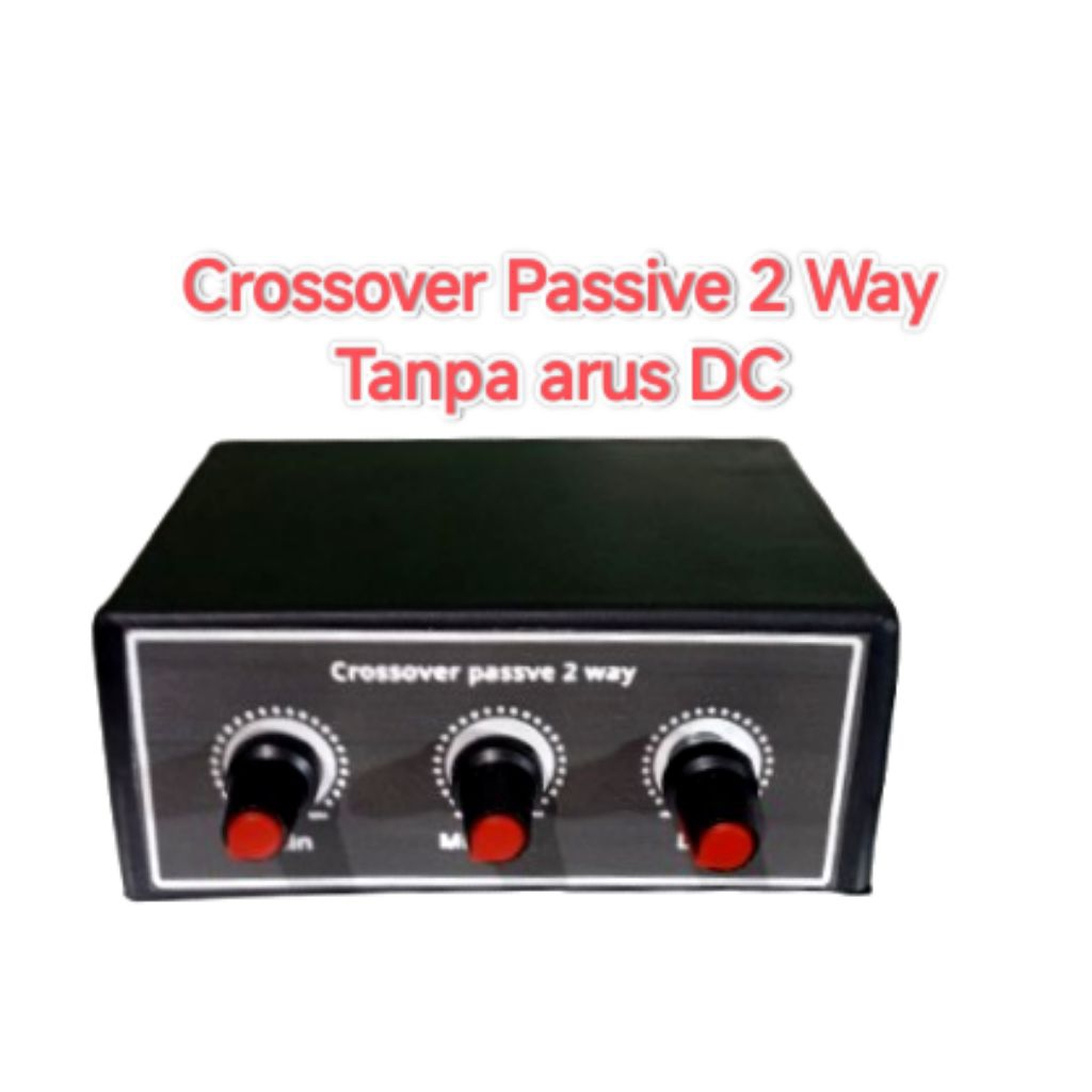 Jual Crossover Passive 2 Way Low dan Mid Tanpa Arus Daya | Shopee Indonesia