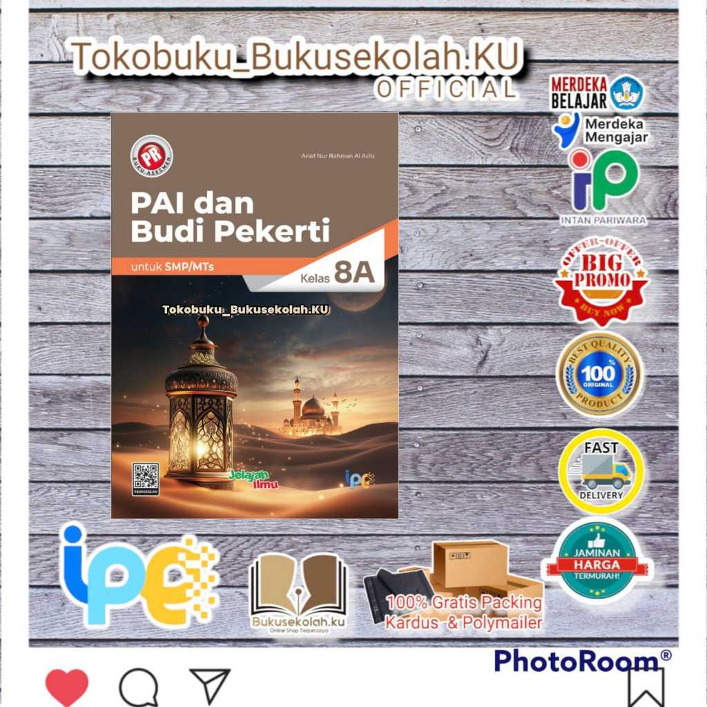 Jual diskon BUKU PR Asesmen PAI DAN BUDI PEKERTI Kelas 8 KUR MERDEKA semester 1 , 2 SMP/MTs ...
