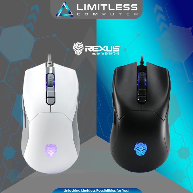 Jual Rexus XIERRA G23 Optical Sensor 7D Macro Huano Button 7200 DPI RGB ...