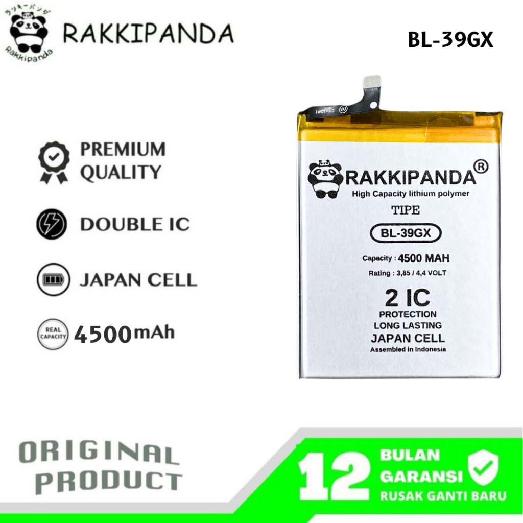 Jual RakkiPanda - BL-39GX Infinix Hot S3 X573 / Hot 6 Pro X608 Batre ...