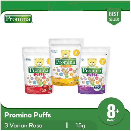 Jual Promina Puff Snack Anak 15gr All Varian | Shopee Indonesia