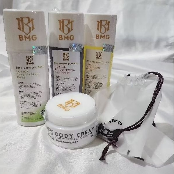 Jual BMG LOTION ORIGINAL PAKET LENGKAP CEPAT MEMUTIHKAN- paket body ...