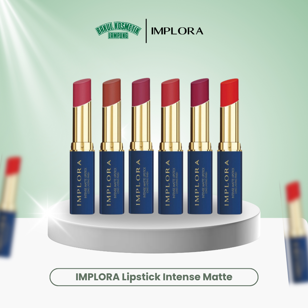 Jual Implora Intense Matte Lipstick - Maple Mocha, Tahan Lama ...